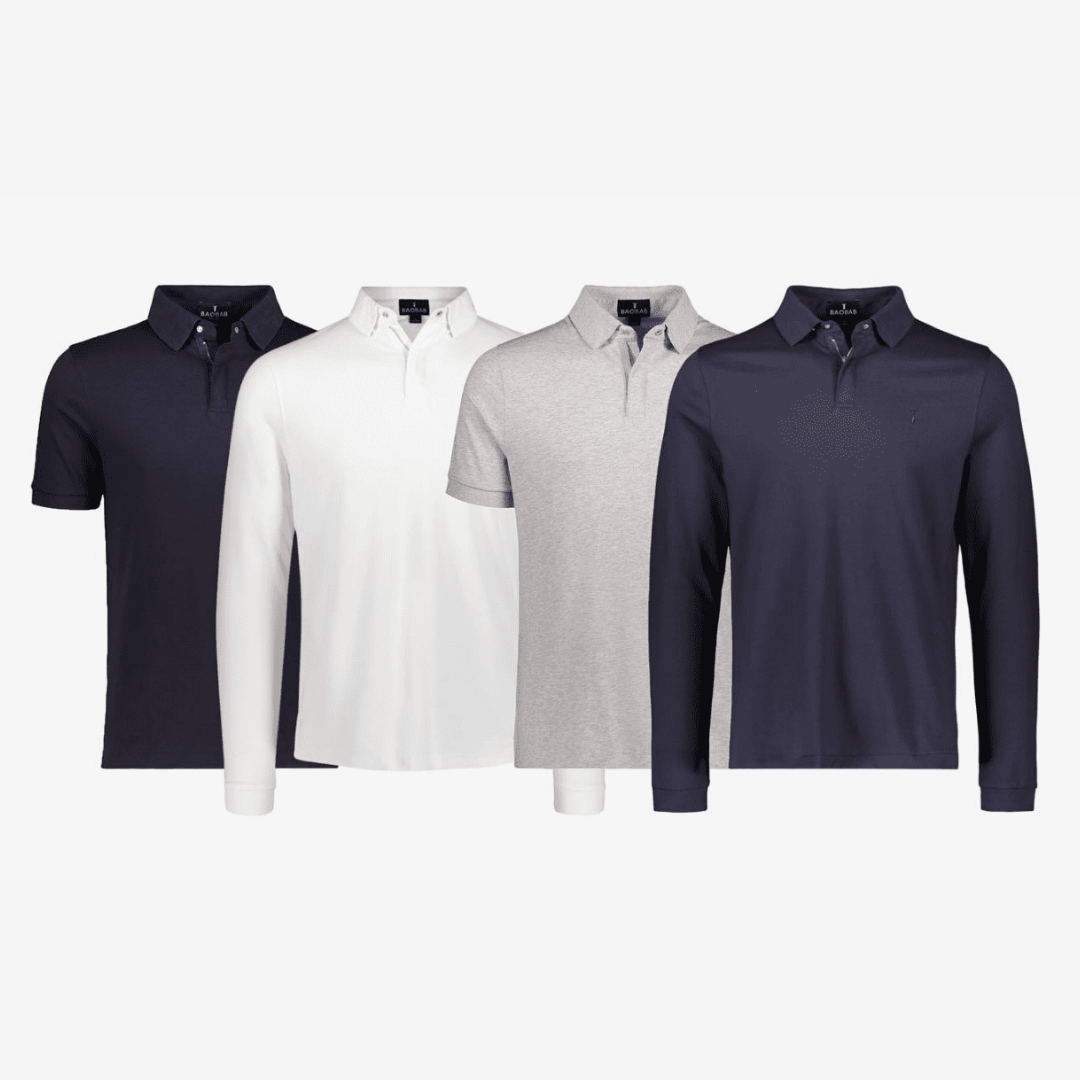Perfect Polo Bundle Short and Long Sleeve – Baobab Clothing
